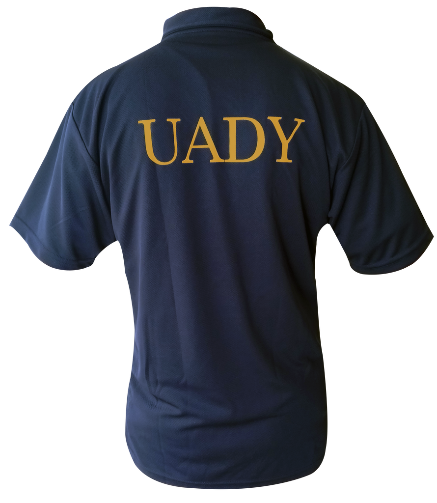 Playera Polo Dry Fit Azul Marino – Librería UADY